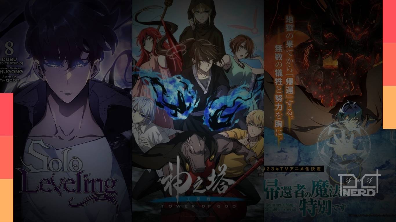 Os melhores animes baseados em manhwa para você maratonar